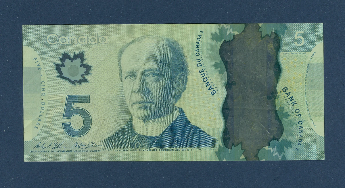5 Canadian Dollar
