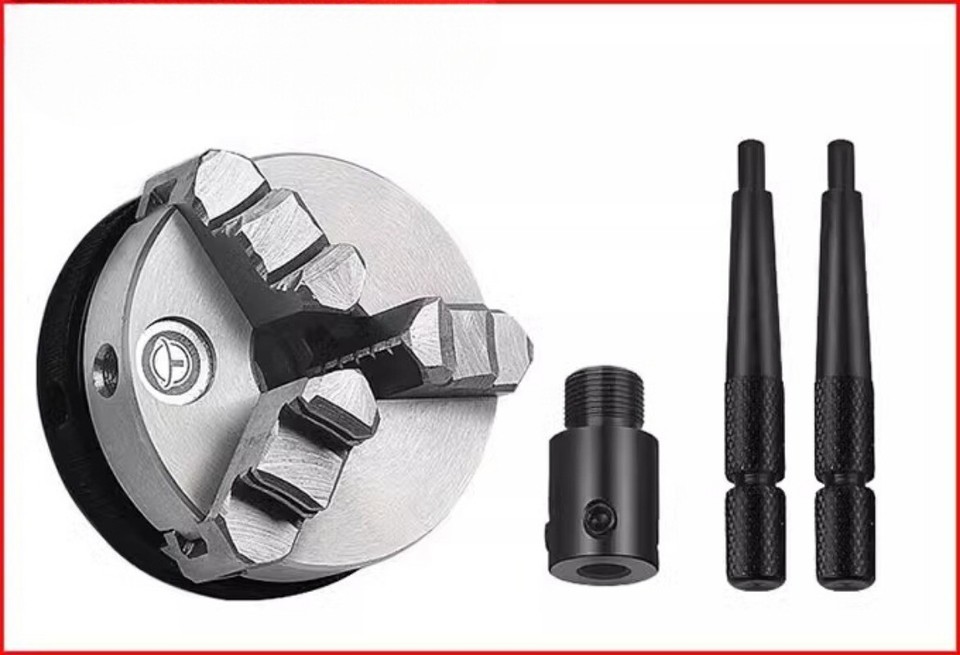 50mm Self-centering Linkage Lathe Chuck Three / Four Claws for 8MM ...