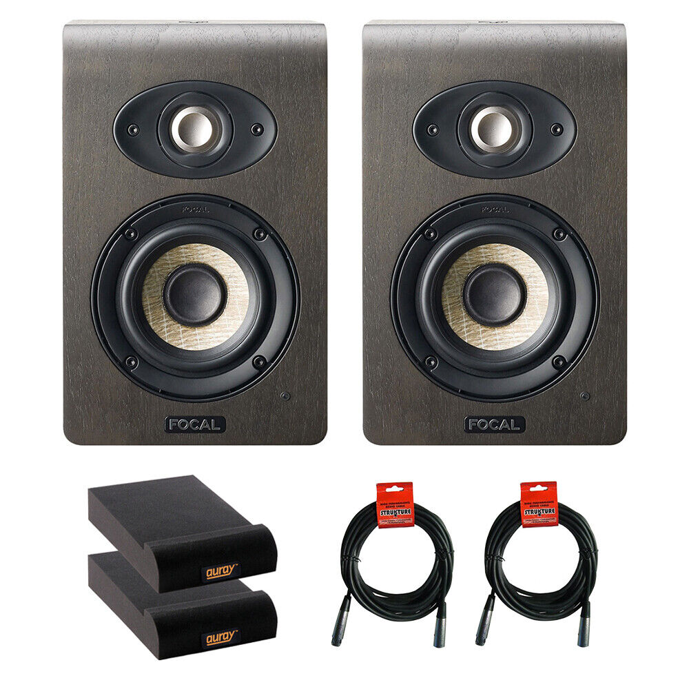 Focal Shape 40 Studio Speaker Monitor, Pair w/ 2x Isolation Focal Shape 40 Studio Speaker Monitor, Pair w/ 2x Isolation