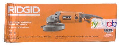 RIDGID R10202 7"Twist Handle Angle Grinder (Corded) 648846066561 | eBay