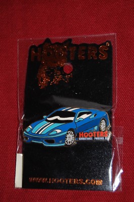 HOOTERS CAR FERRARI LAPEL PIN - NEW | eBay