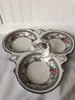 Vintage Ceramic Sectional Dish | eBay