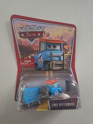 NEW SEALED Disney The World of Cars LUKE PETTLEWORK #62 Dinoco Pitty ...