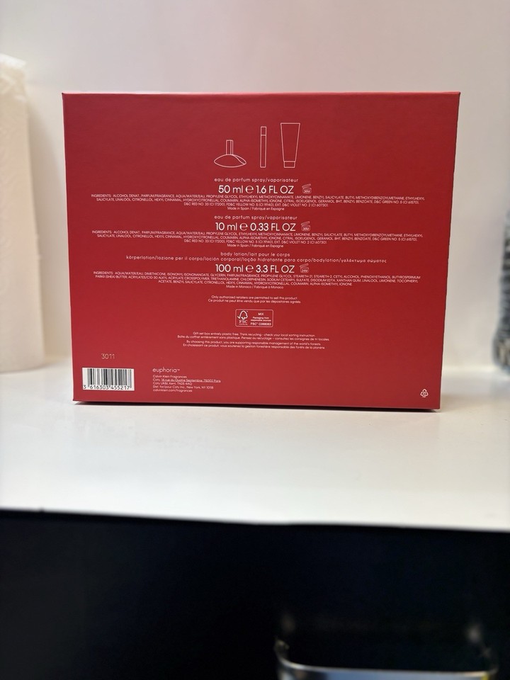 Calvin Klein Euphoria 3 Piece Gift Set | eBay