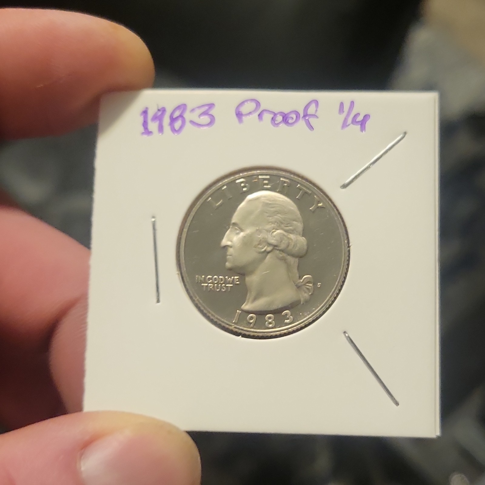 1983 Washington Quarter Proof Uncirculated 25C US Coin | eBay