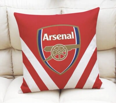ARSENAL FC Cushion Cover / Pillowcase (45x45cm) Brand New Stock Now | eBay
