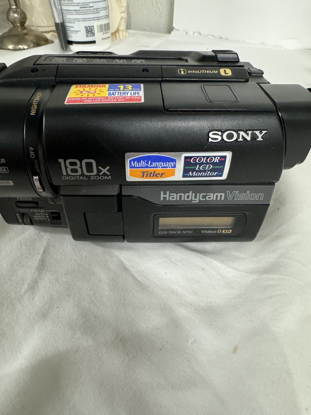 Sony CCD-TRV16 Camcorder - Black for sale online | eBay