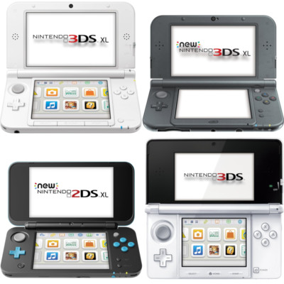Nintendo 3DS XL / 2DS XL / 3DS / 2DS - Mixed Colours / Editions - FAIR ...