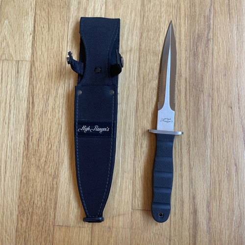 Very Rare! High Rangers Dagger Specialty Knife W/ Sheath Seki, Japan | eBay