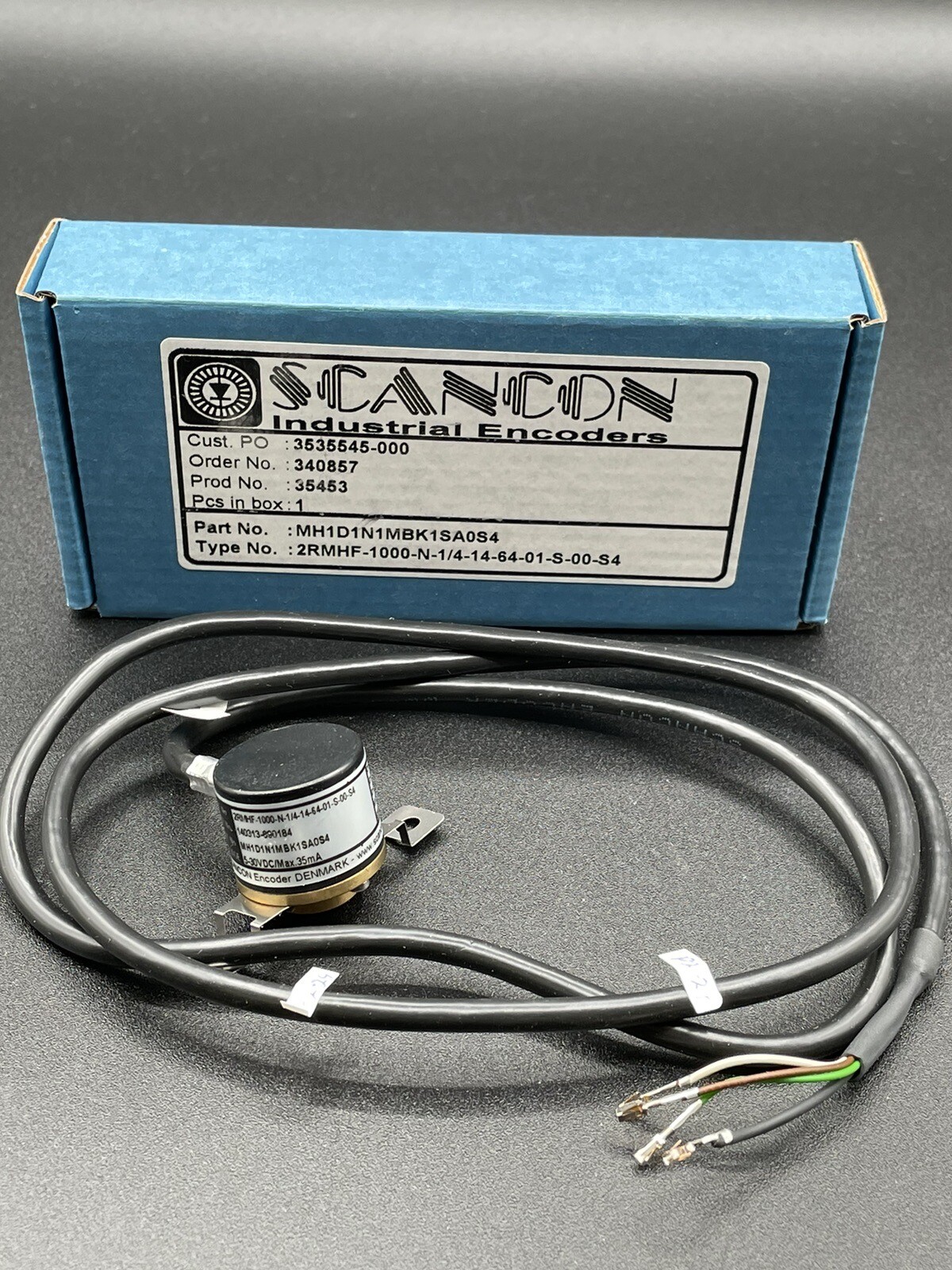 SCANCON Incremental Encoder 2RMHF-1000-N-1/4-14-64-01-S-00-S4 | eBay
