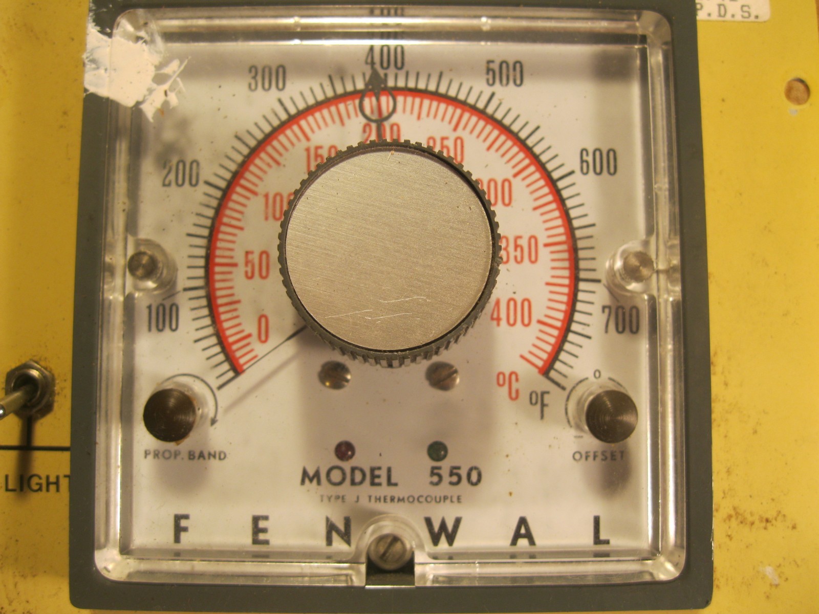 Fenwal Thermocouple TYPE J 550 Temp Controller 800 Max panel | eBay