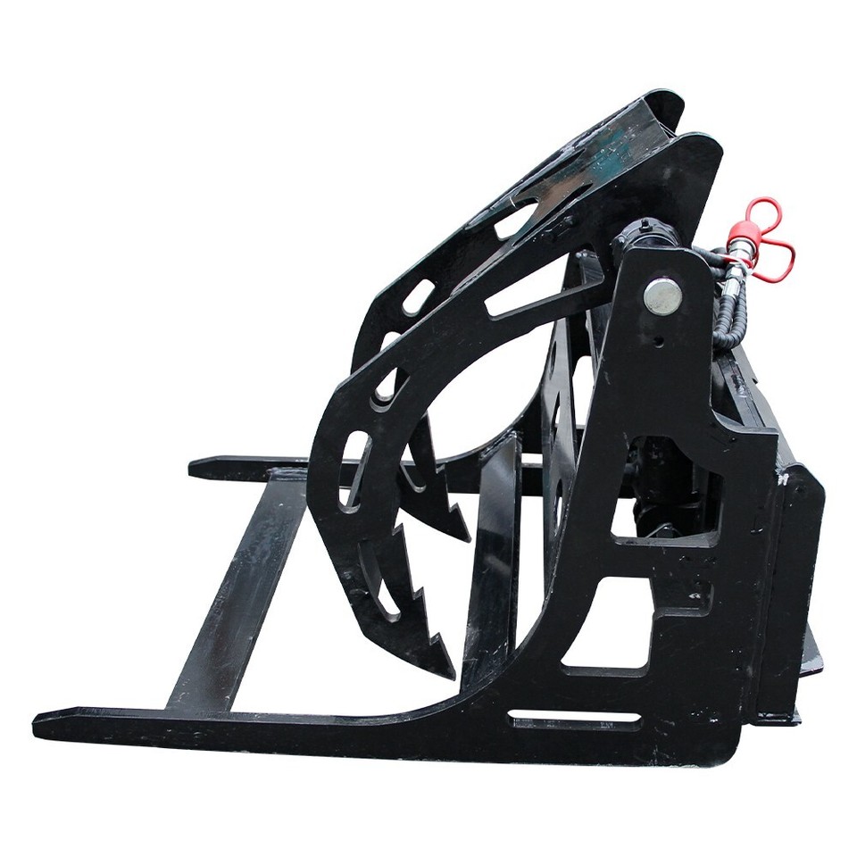Grapple Feed Grapple 28 In Mini Skid Steer Track Loader Attachment Free ...