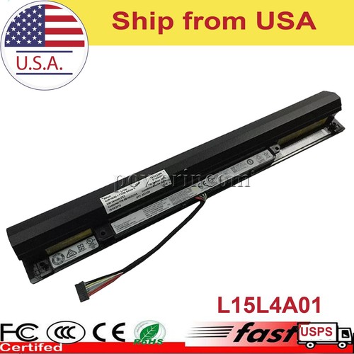 New 4Cell L15L4A01 L15S4A01 Battery for Lenovo IdeaPad 300-15IBR 300 ...