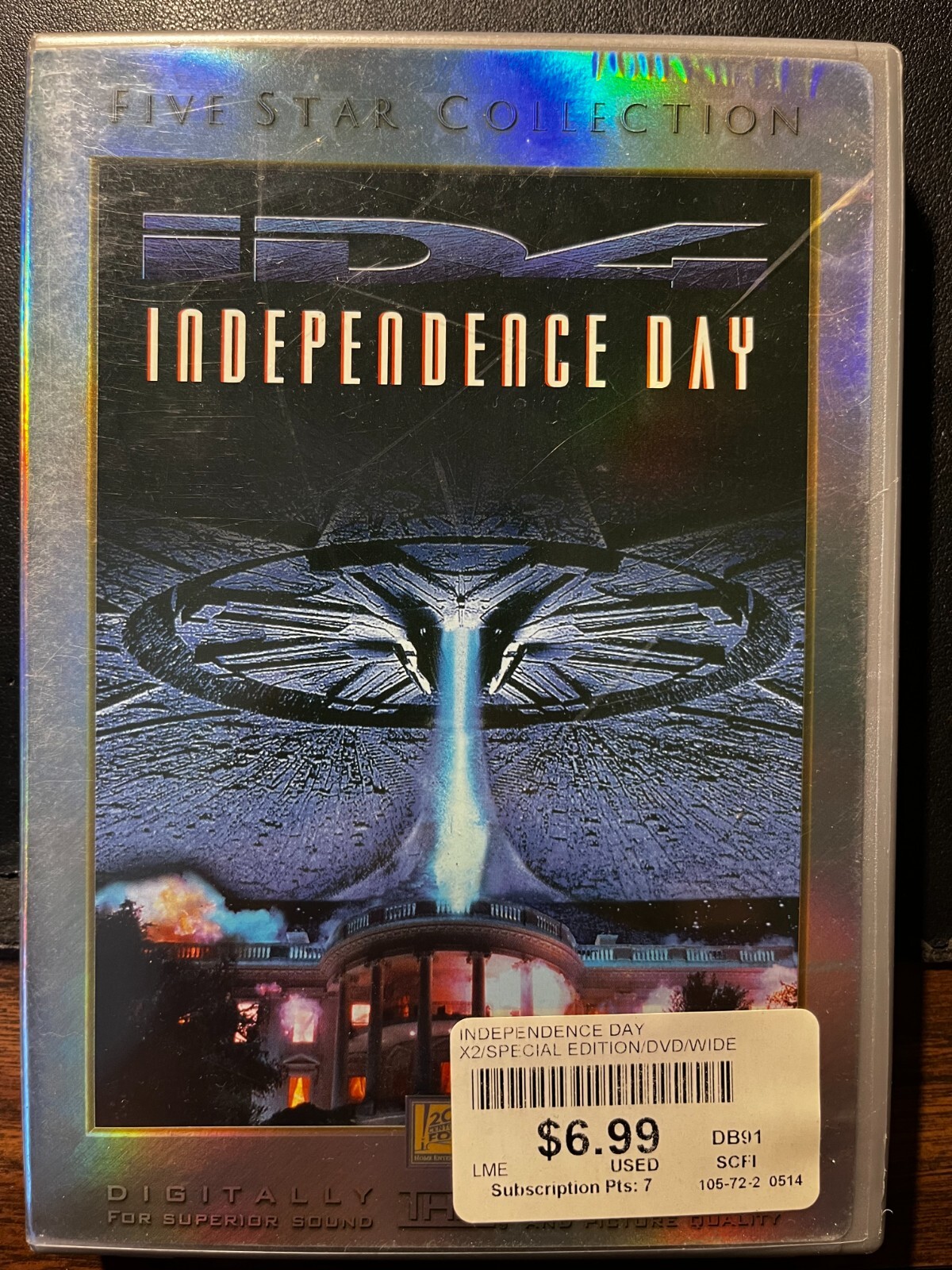 Independence Day ID4 Very Good DVD FIVE STAR COLLECTION Will Smith | eBay