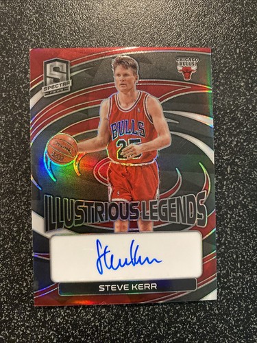 Steve Kerr 2022-23 Panini Spectra Illustrious Legends Autograph Auto ...