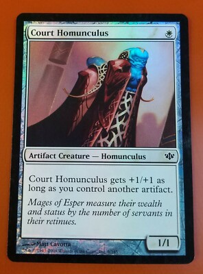 1x Court Homunculus | FOIL | Conflux | MTG Magic Cards | eBay
