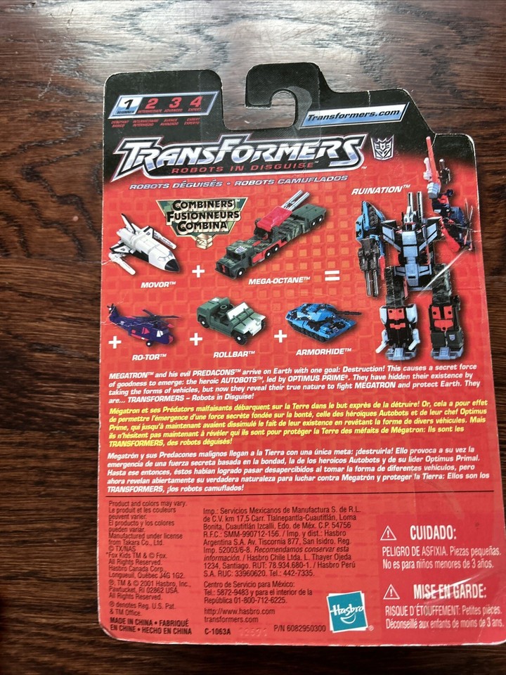 Transformers Robots In Disguise RID Armorhide MOSC for Ruination | eBay