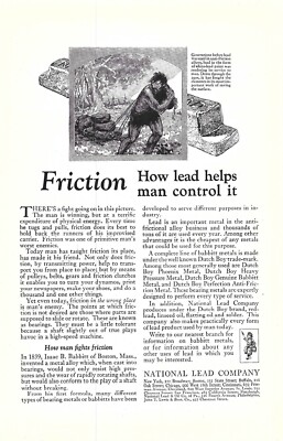 1925 National Lead Company Vintage Print Ad Paint | eBay