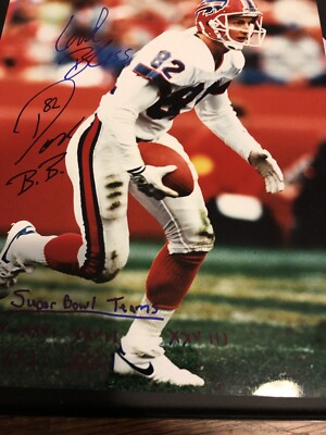 DON BEEBE BUFFALO BILLS AUTO SIGNED 8X10 PHOTO SB Teams Inscription | eBay