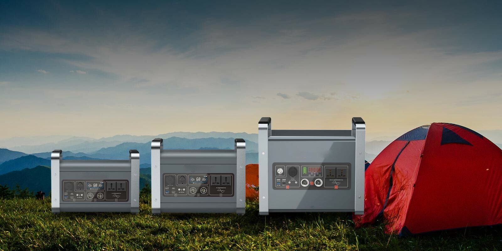 Mobile Powerstation / Notstrom Akku Aggregat / Camping Akku Solar | eBay.de