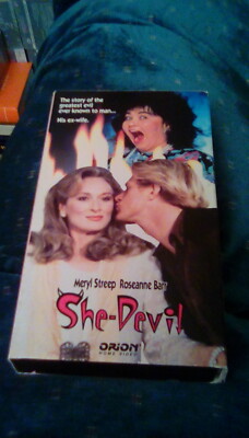 She-Devil RARE Orion 1st Ed. film (1989) VHS 80s cult dark comedy ...