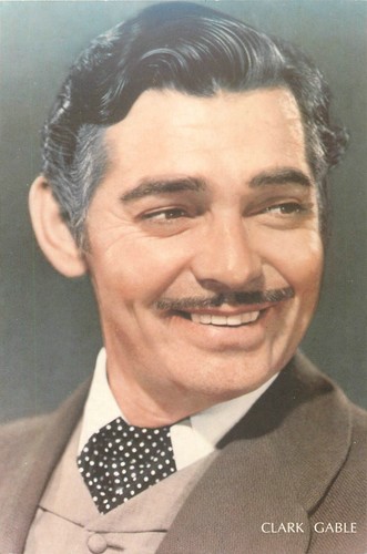 Gone With The Wind Movie Actor Clark Gable Headshot Vintage 1984 ...