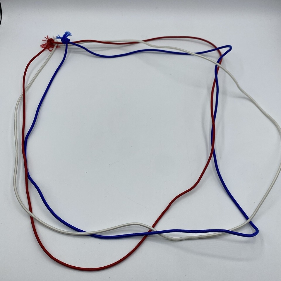 Vintage WWF WWE Hasbro Wrestling Ring Ropes Original Red White Blue ...