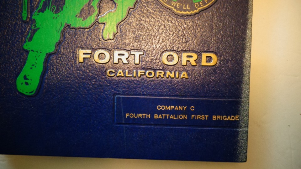 fort ord ca. year book co.c 4th battalion 1st brigade | eBay