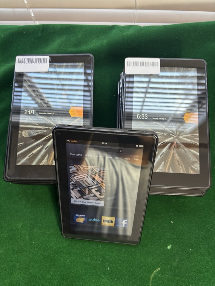 Amazon Kindle Fire 1st Generation Tablet, 8GB, 7", Wi-Fi, D01400 | eBay