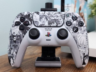 Anime Girls - Brand New Custom PS5 Sony DualSense Controller (Black And ...
