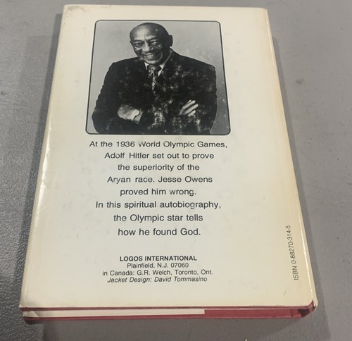Jesse Owens: The Man Who Outran Hitler, Paul Neimark 1978, HC/DJ 36 ...