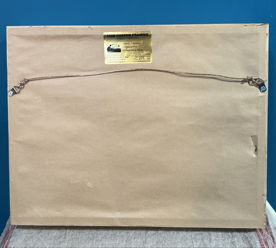 GARÍFUNA WOMEN SIGNED Art Print VIRGINIA CASTILLO Ltd Ed FRAMED ...