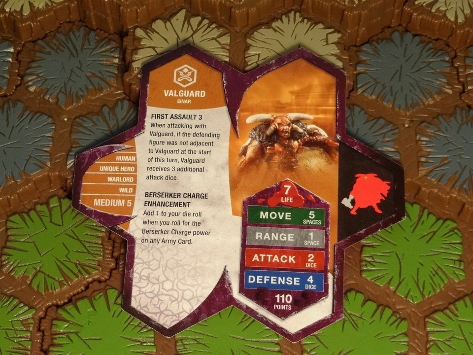 Valguard - Heroscape - Wave 4 - Zanafor's Discovery | eBay