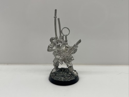 40k - Cadian Shock Troops VOX (Command Squad) & Backpack - METAL ...