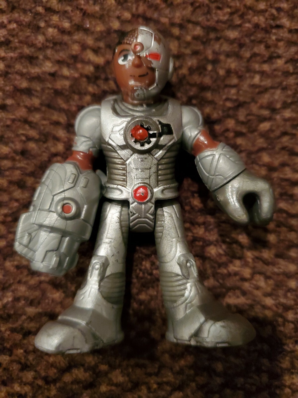 Dc superfriends imaginext Cyborg 3" Action Figure Fisher Price Justice ...