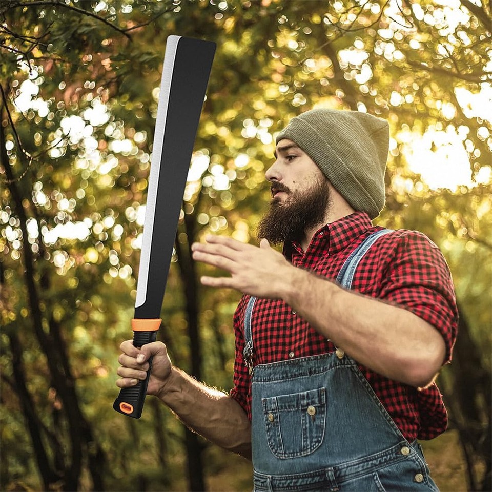 Billhook Sickle Machete for Yard Work Cutting Trees Heavy Duty machetes ...