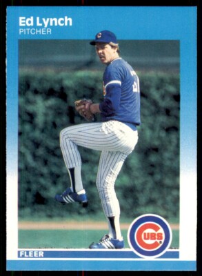1987 Fleer Ed Lynch Chicago Cubs #567 | eBay