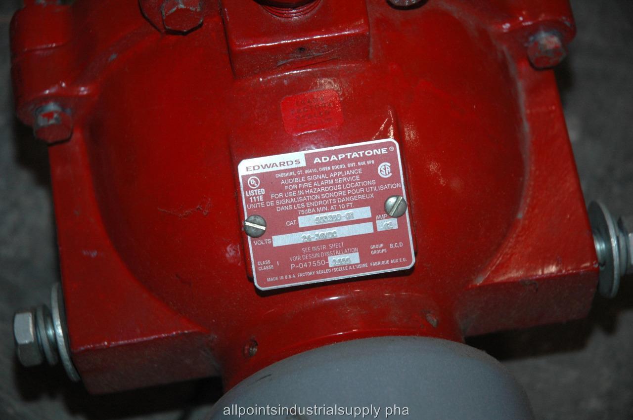 Edwards Adaptatone Safety Alarm Horn Speaker 5533BD-GR Hazardous ...