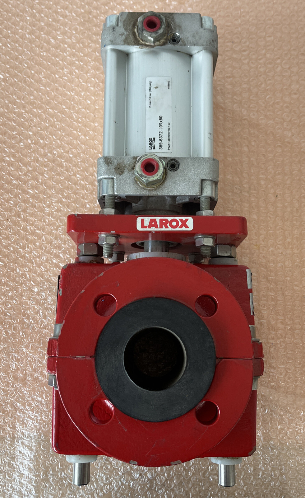 NEW OLD STOCK- LAROX PVE2A125-601L Actuated Pinch Valve || FAST SHIPPED ...