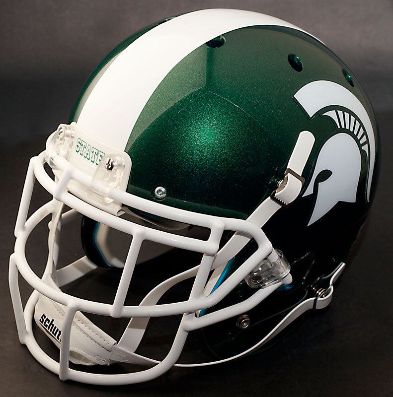 Michigan State Football Helmet Michigan State 9 30 2023 Speedflex