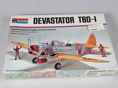 Monogram 1/48 Douglas Devastator TBD-1 Model Kit - SEALED NIB | eBay