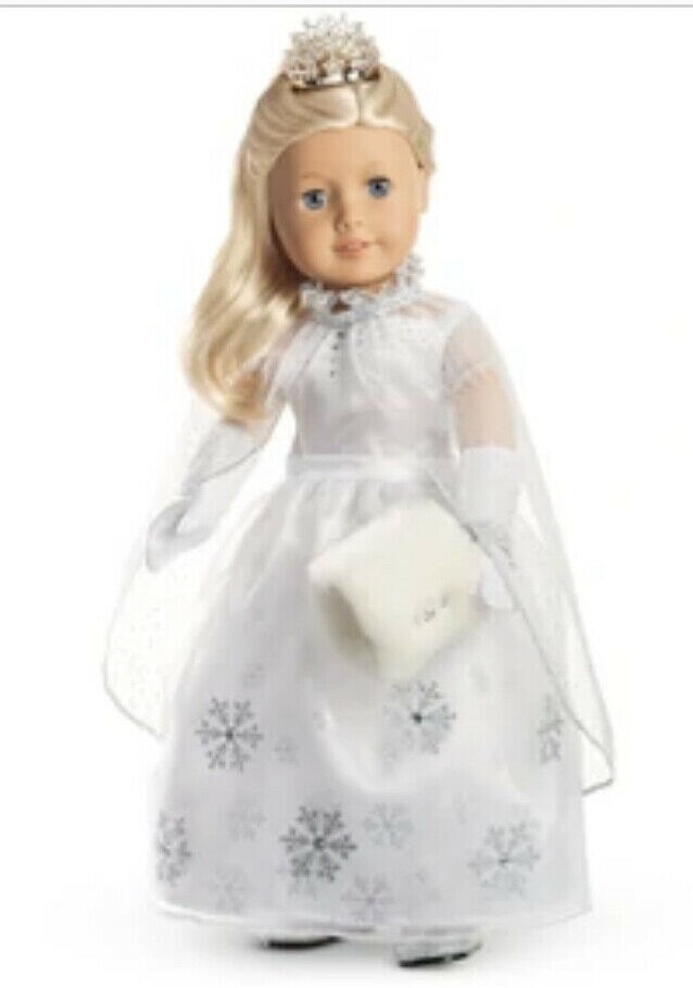 AMERICAN GIRL WINTER PRINCESS HOLIDAY DOLL SWAROVSKI CRYSTAL & FANCY ...