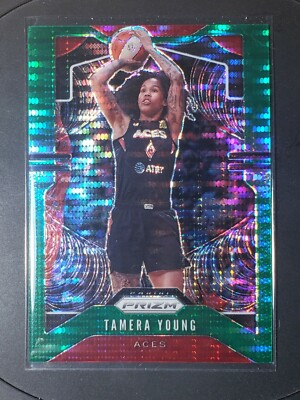 Tamera Young 2020 Panini Rare Green Prizm WNBA Aces /25 Ships Fast 🚚💨 ...
