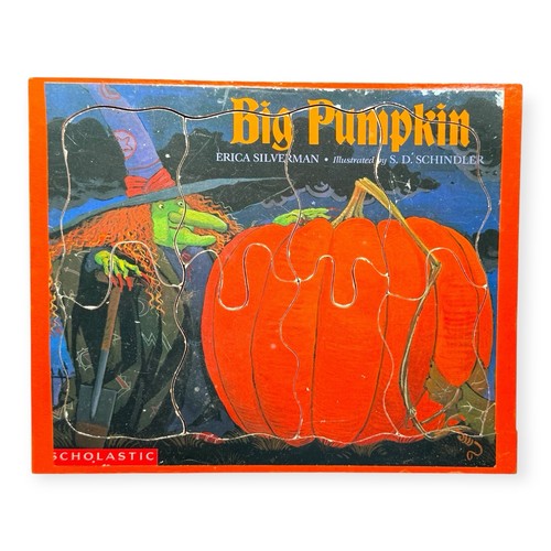 Handmade Halloween Children’s Puzzle Cover Art "Big Pumpkin" by Erica ...