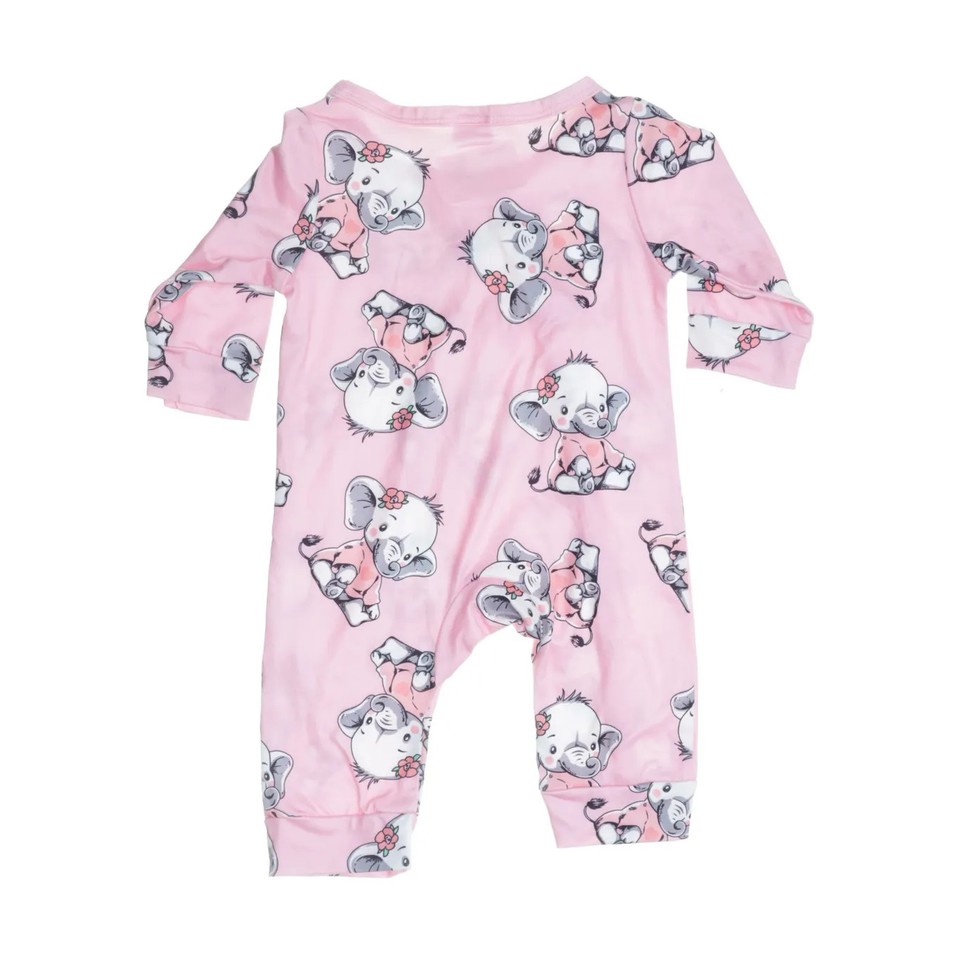 Strampler, Größe: 56, Pink/Mehrfarbig, Elasthan/Polyester, Sonstiges # ...