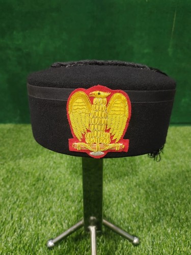 WWII Italian mussolini Benito EI Fascist officer high leader FEZ hat ...