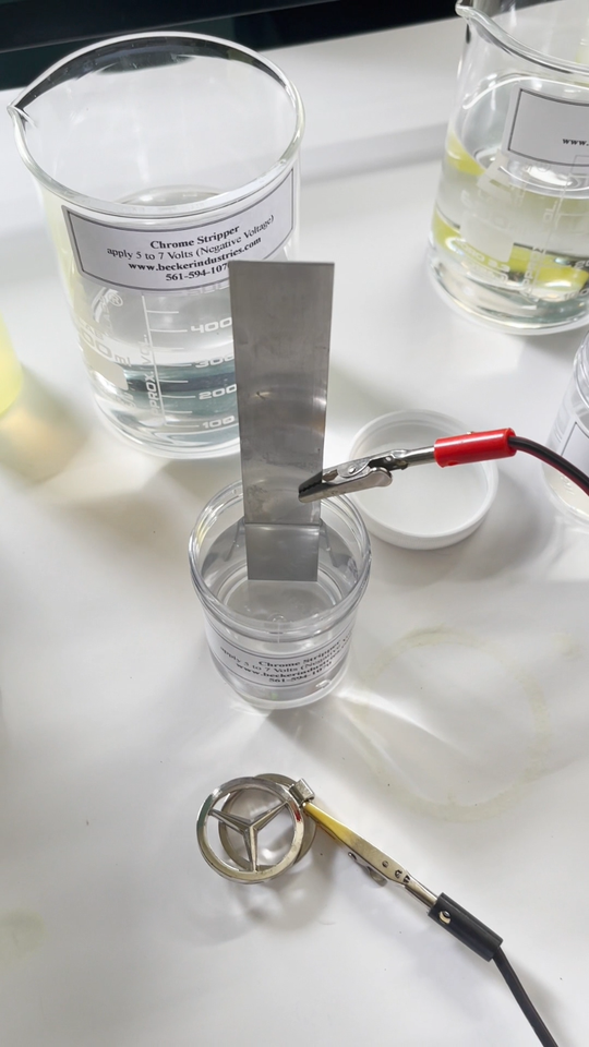 24K Gold/Chrome Plating Chrome Stripper, To remove chrome, 4oz, Video ...