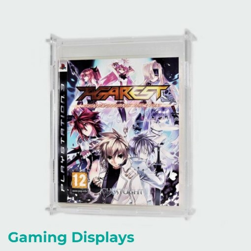 Clear Acrylic PlayStation 3 Game Display Case - PS3 Game Protector ...