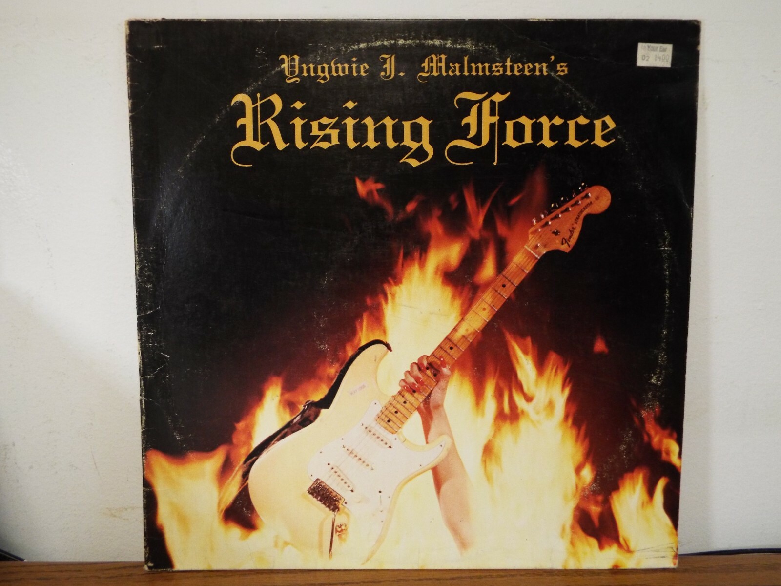 YNGWIE MALMSTEEN RISING FORCE 1984 LP VINYL ALBUM | eBay