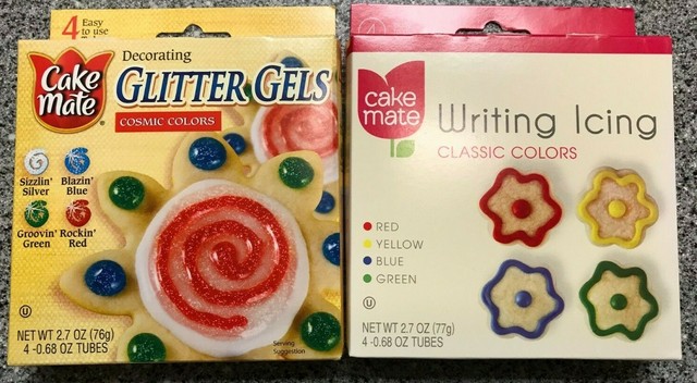 Cake Mate Writing Icing Classic Colors - 4 Ct for sale online | eBay